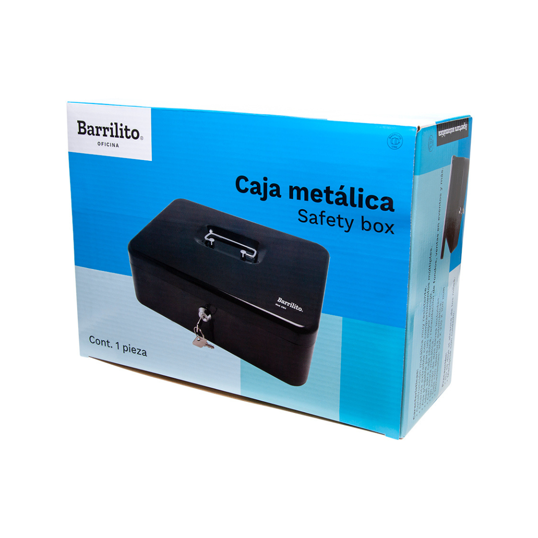 CAJA CHICA 12" NEGRA GRANDE – Comercial Caribe