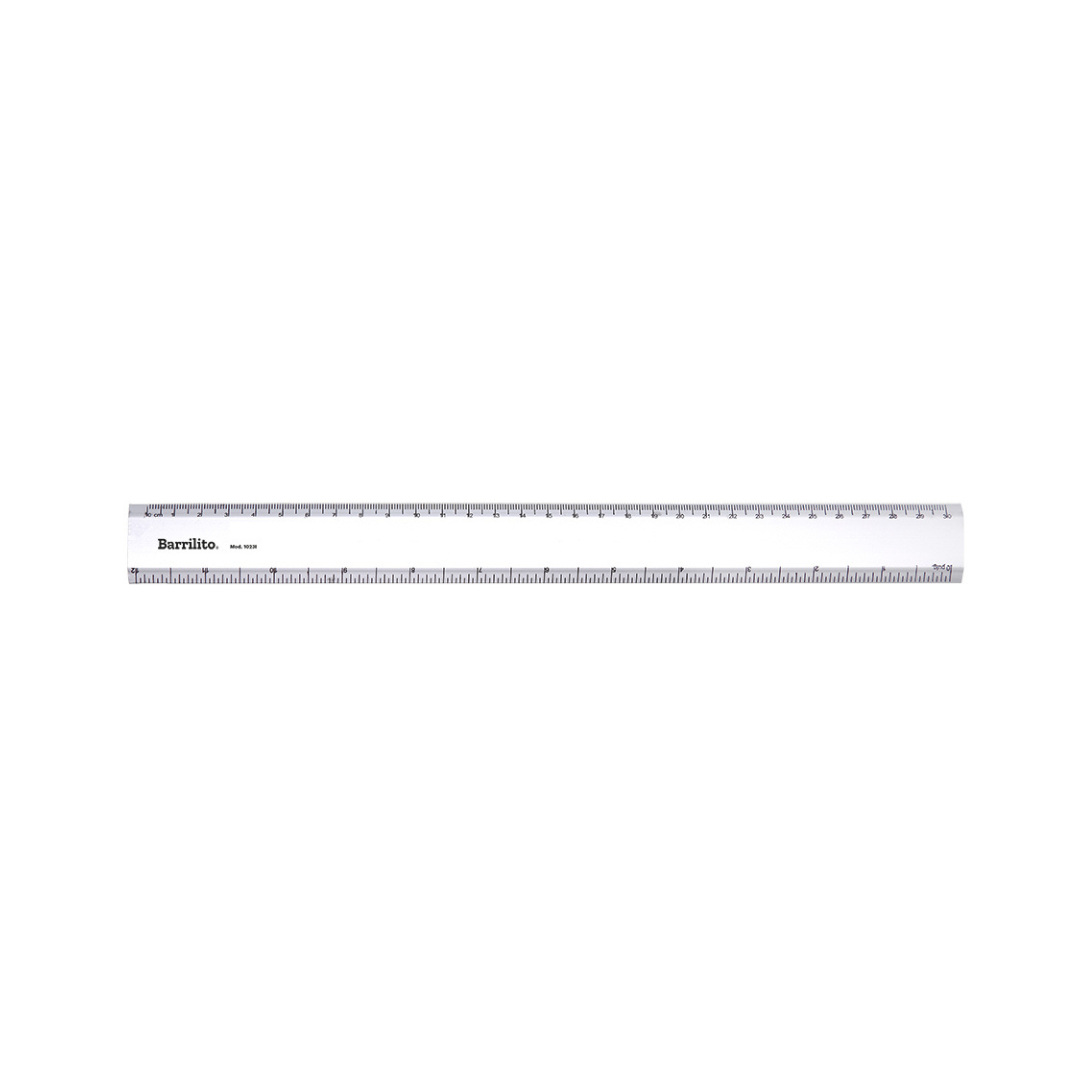 REGLAS DE ALUMINIO LIGERA 30 CMS – Comercial Caribe