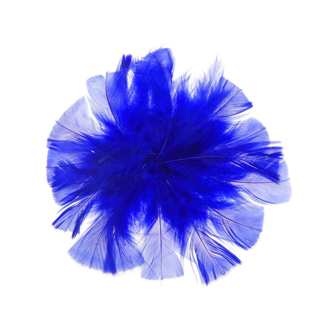 PLUMAS COLOR AZUL MARINO bolsa 18 grs – Comercial Caribe