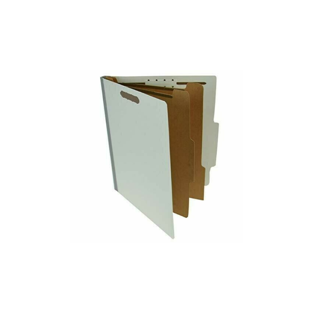 FOLDERS PARTITION SIMPLE (8.5 X 11) GRIS 2G PAQ. 25 – Comercial Caribe