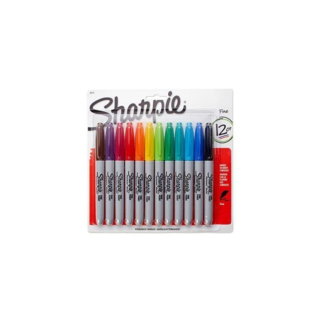 JUEGOS DE FELPAS SHARPIE FINA 12/1 Surtidas PAQ. 6 – Comercial Caribe