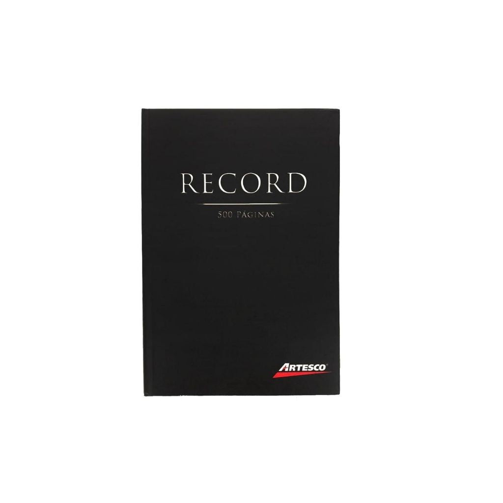 LIBROS RECORD 500 PAGS. (188 x 273mm) – Comercial Caribe